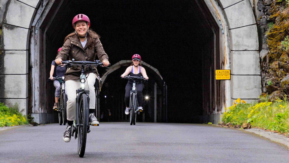 Take a Guided E-Bike Tour of the Gorge - Travel Oregon